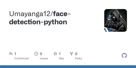 github umayanga12 face detection python