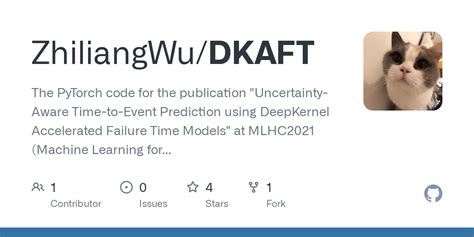 GitHub ZhiliangWu DKAFT The PyTorch Code For The Publication Uncertainty Aware Time To Event