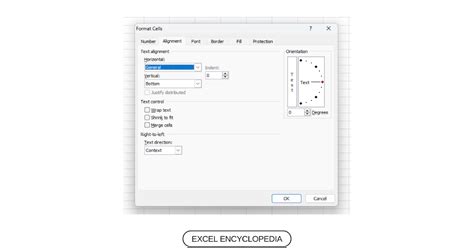 Memaksimalkan Fungsi Tab Alignment Di Format Cells Excel Excel Encyclopedia