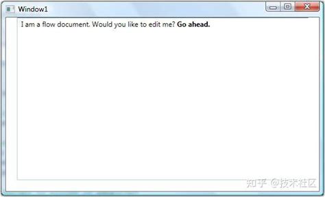 Wpf 入门教程richtextbox使用 知乎