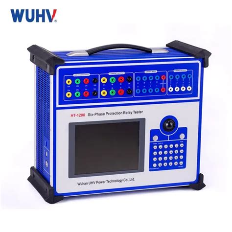 Uhv 1200 Six Phase Relay Protection Test Kit Secondary Injection Relay Test Set Relay Test Set