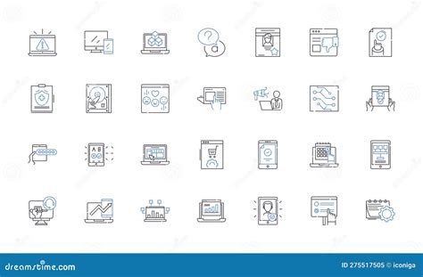 Nerk Architecture Line Icons Collection Sustainability Innovation