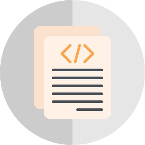 Script Vector Icon Design 19956760 Vector Art At Vecteezy