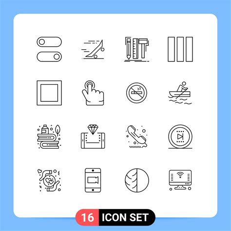 16 Universal Outlines Set For Web And Mobile Applications Maximize Web Design Design Layout