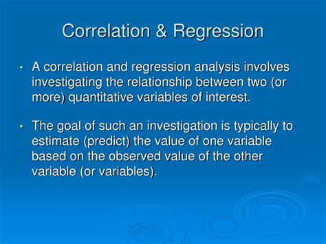 Ppt Correlation And Regression Powerpoint Presentation Free Download