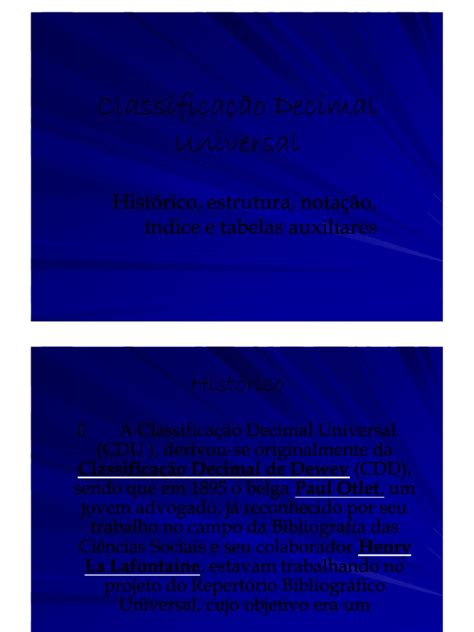 Fdocumentos Tips Classificacao Decimal Universal 55a4d37de1e74 Pdf