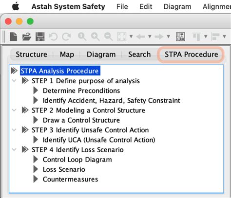 Start STAMP STPA With Astah System Safety Astah