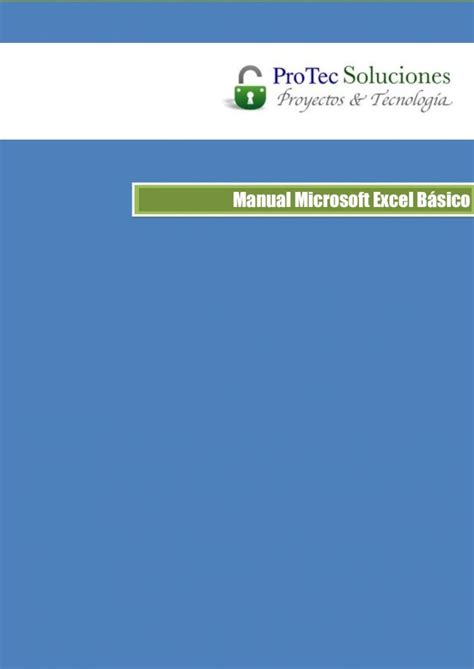 Pdf Manual Microsoft Excel Básico Protecsolucionescl Excel Basico Introduccion• Macros