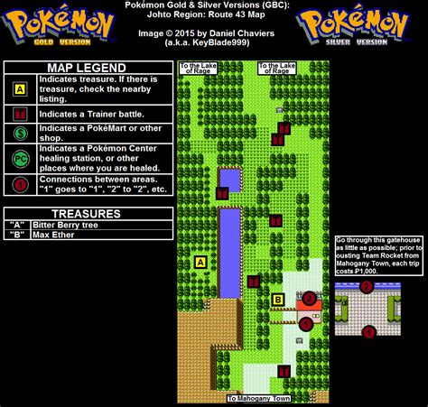 Pokemon Gold And Silver Versions Johto Route 43