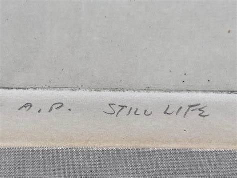 Lot Erotic Floral Still Life Etching 20th Century