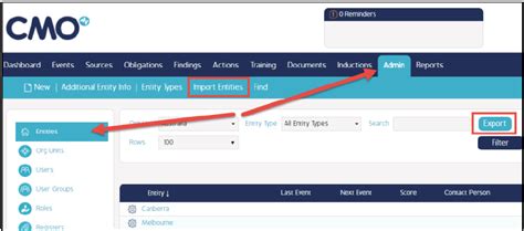 How To Import Entities Mitratech Success Center