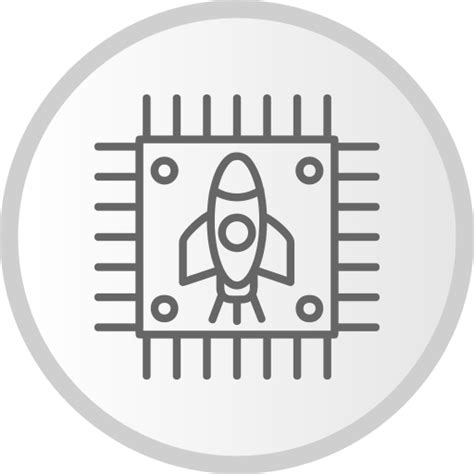 Chip Generic Gradient Fill Icon