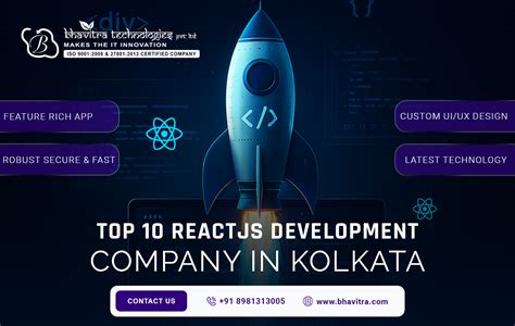 Top 10 Reactjs Development Companies In Kolkata 2025