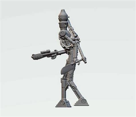 Tin Man Bounty Hunter 3d Printing Model Stl