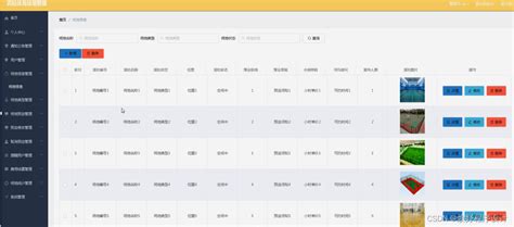Javaphpnodejspython高校体育场馆管理【2024年毕设】 Csdn博客