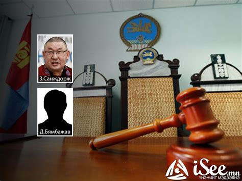 З Санждорж Д Бямбажав нарт холбогдох хэргийн урьдчилсан хэлэлцүүлгийг энэ сарын 29 ны өдөр