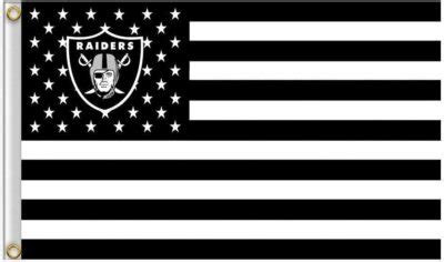 Las Vegasoakland Raiders Logo American Flag Style Flag 3x5 With