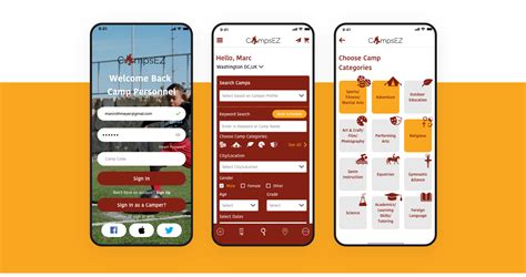Campsez Product Story Mobcoder