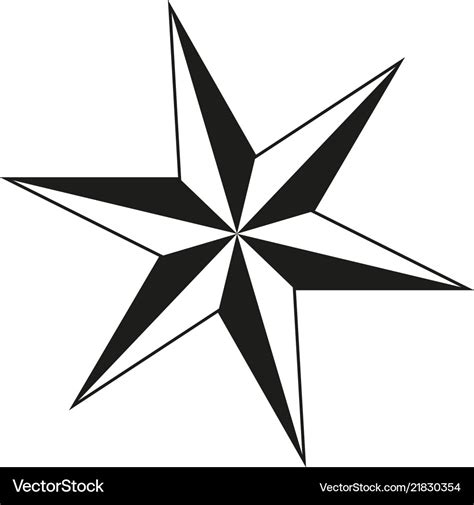 5 Point Star Silhouette