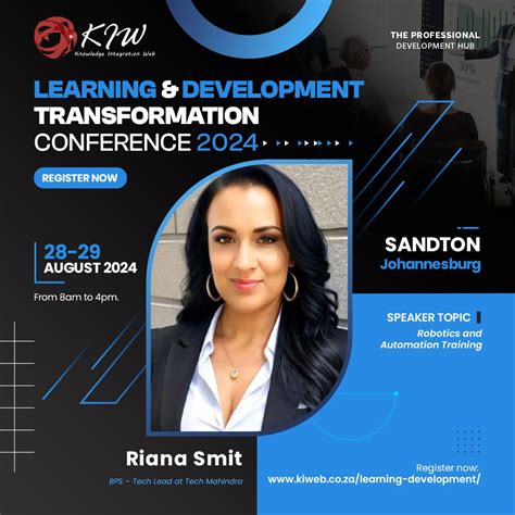 Riana Smit On Linkedin Robotics Automation Training Learninganddevelopment Innovation