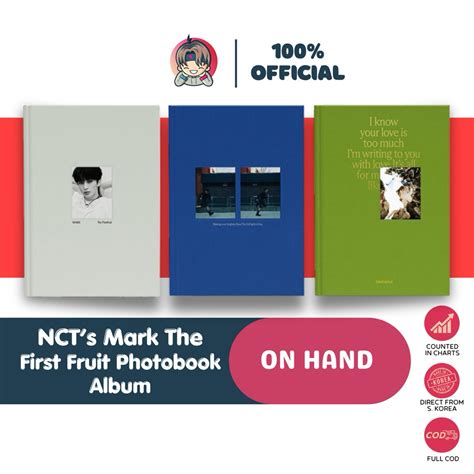 On Hand Sealed Nct Mark The First Fruit Photobook Album Shopee