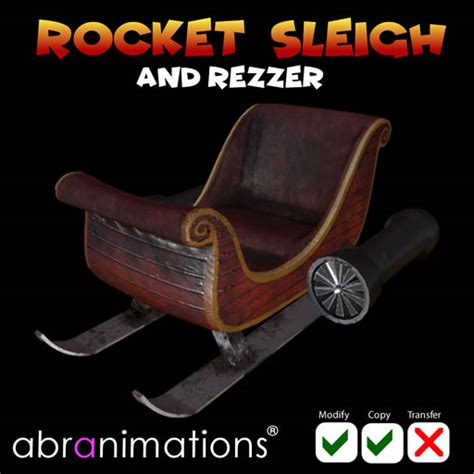 rocket sleigh abranimations® metaverse content