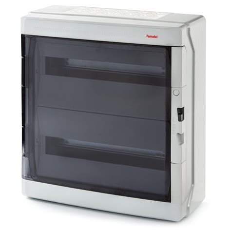 Cuadro Eléctrico De Empotrar Famatel De 2 Filas 36 Módulos Elmandela