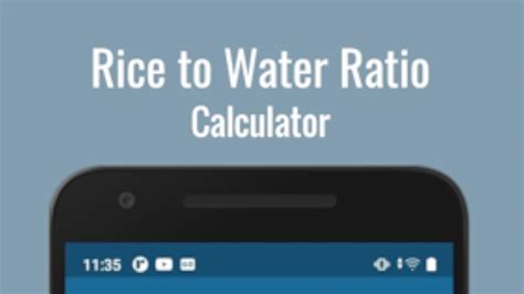 Rice To Water Ratio Calculator App On Amazon Appstore