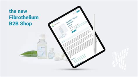 Der neue Fibrothelium B2B Shop