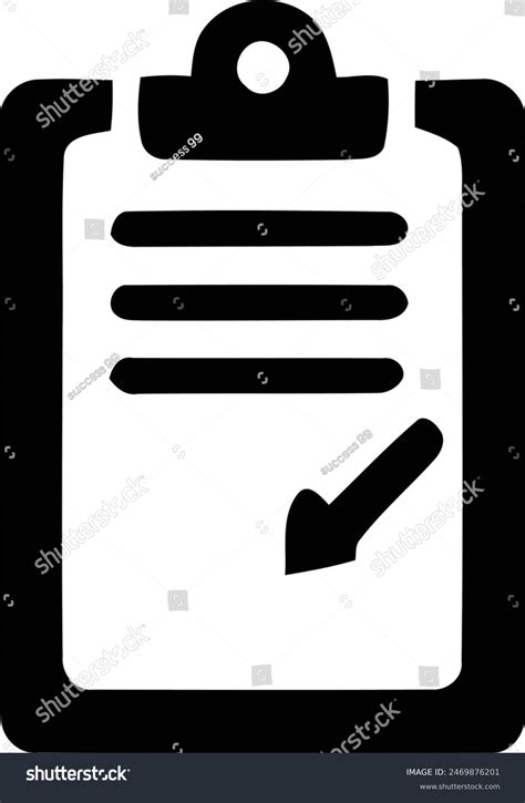 Minimalist Approach Iconic Checkbox Selection Stock Vector Royalty