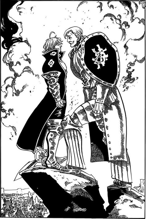 Estarossa Vs Escanor Nanatsu No Taizai Mangá Nanatsu Escanor Vs