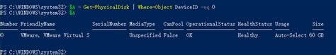 如何使用powershell获取物理磁盘的信息 知乎