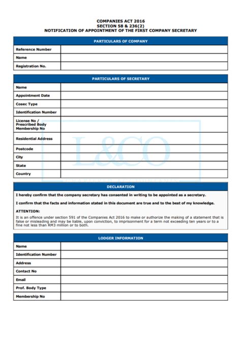 Ssm Forms Vs Sections L And Co
