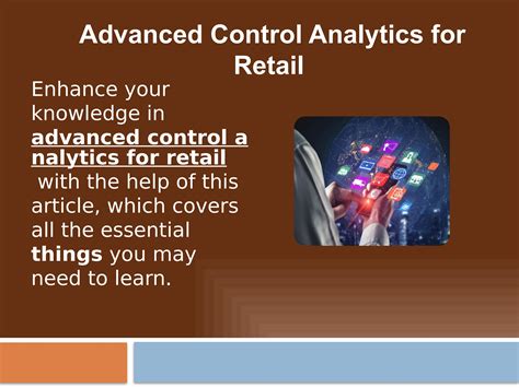 Advanced Control Analytics For Retail By Safe Paas Issuu