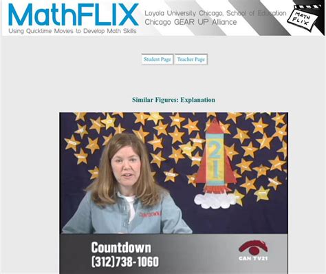 Math Flix Similar Figures Explanation Instructional Video For 3rd 8th Grade Lesson Planet