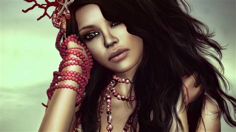 Artwork 3d Render Girls Wallpaper 129812