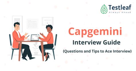 capgemini interview guide questions and tips testleaf