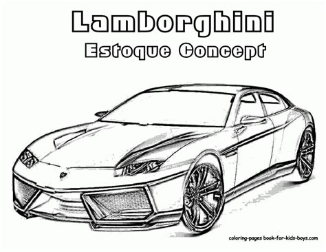 Coloring Page Lamborghini Lamborghini Gallardo Coloring Pages