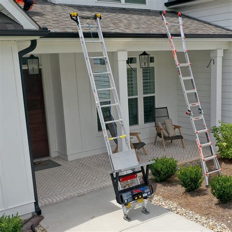 Tie Down Tranzvolt Laddervator Collapsible Roofing Platform Gme Supply