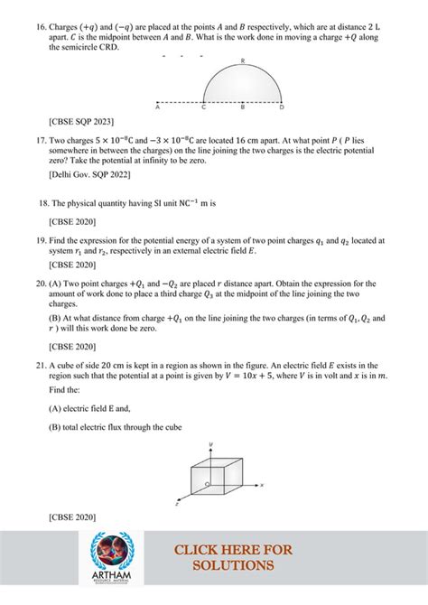 Class Physics CBSE PYQ Chapter Wise Topic Wise Pdf Physics Science