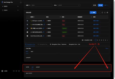 🐛 Bug Table Layout样式异常 · Issue 6945 · Ant Designpro Components · Github