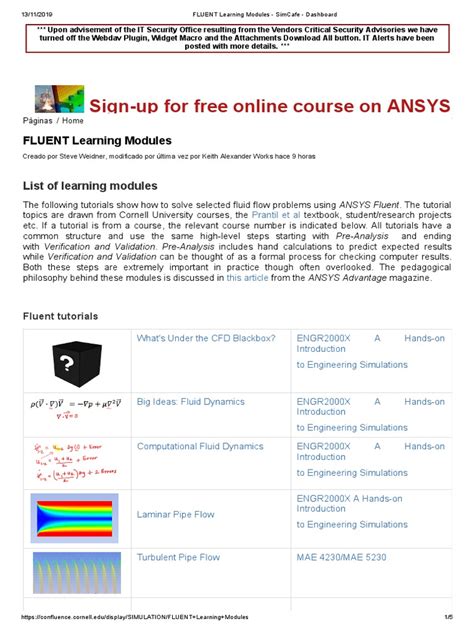 Sign Up For Free Online Course On Ansys Simulations Fluent Learning