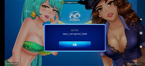 Why Do I Get Save Corrupted Hash Error Whenever I Try To Play R FapCEO