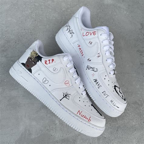 Custom Air Force 1 Xxxtentacion Ta Customs