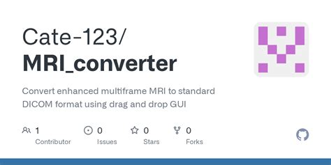 Github Cate 123mriconverter Convert Enhanced Multiframe Mri To
