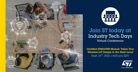 Stmicroelectronics On Linkedin Industrytechdays Stm32wb Iot