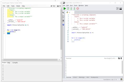 Rhino 8 Grasshopper Script Editor Design Feedback Grasshopper