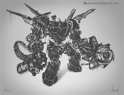 Transformer`s Sketch Behance