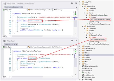 full support for asp mvc areas in episerver 7 5