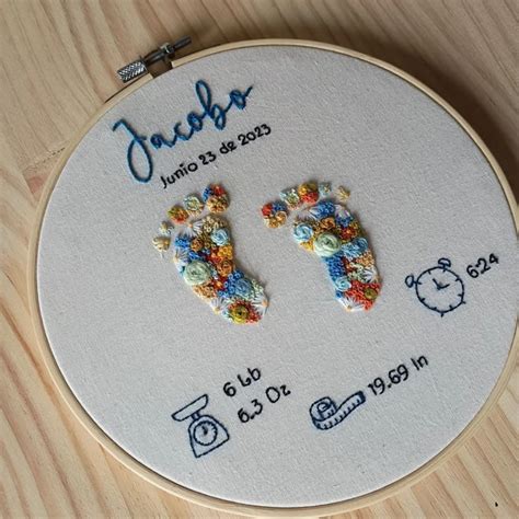 Ideas Cartas De Amor Bordados Para Bebes Bastidor Decorativo